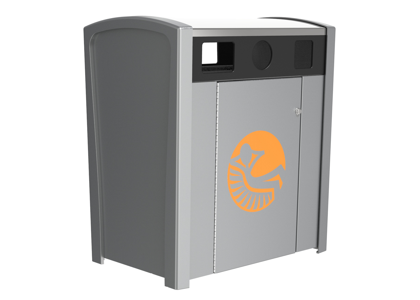 1400 Recycling Bin: Durable Multi-Stream Solution | Maglin