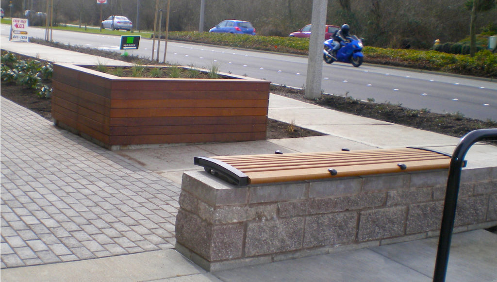 100 Skate Deterrent - Bench Mount - Maglin