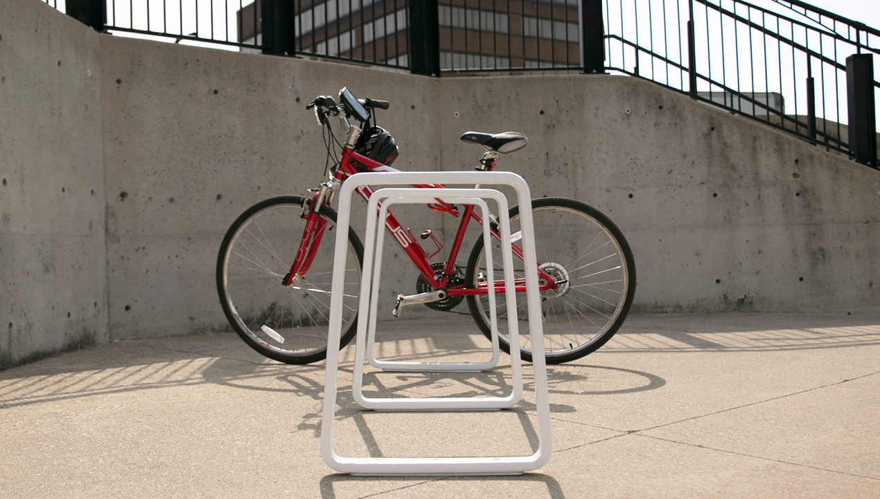 Iconic Bike Rack Stylish and Secure Design Maglin