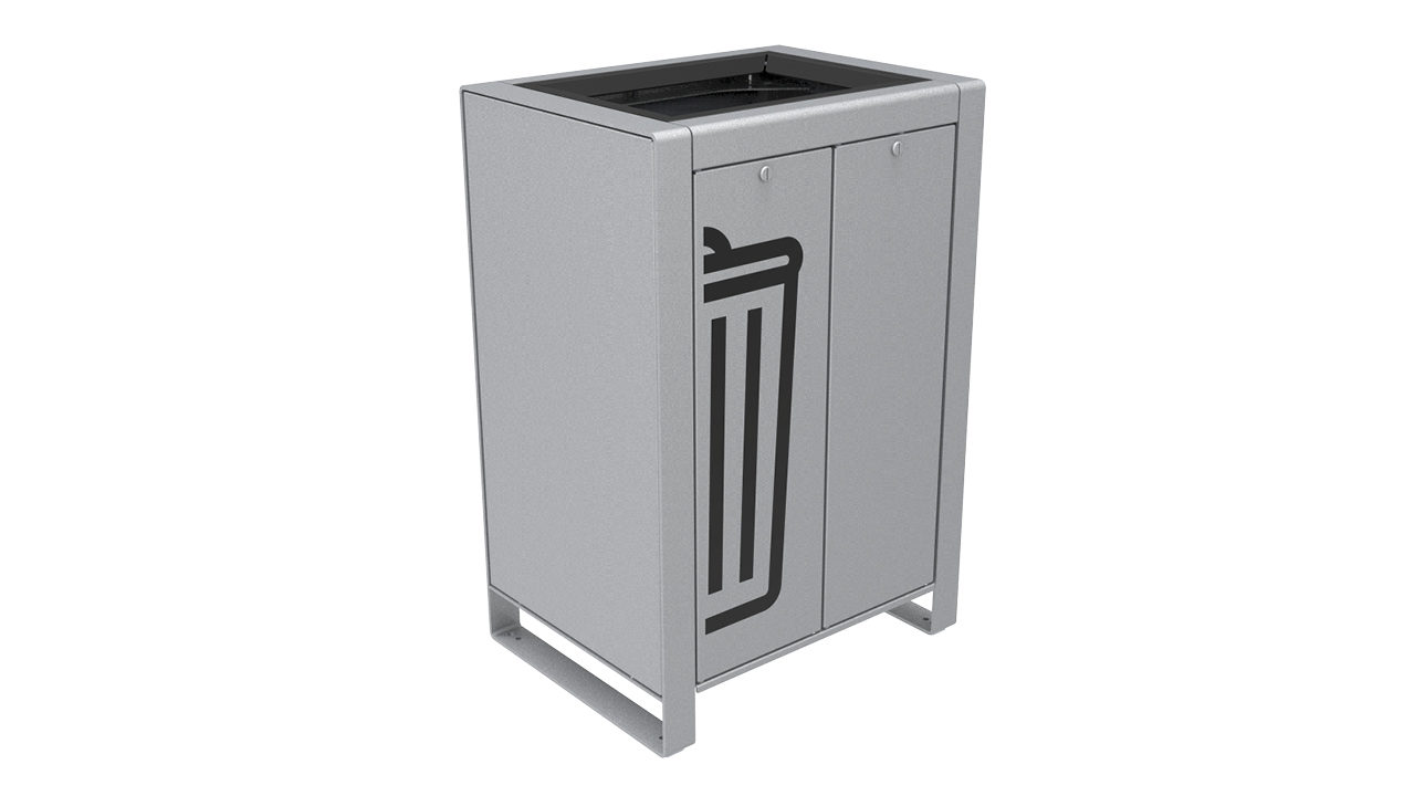 Lexicon Trash Bin: Minimalist Waste Solution | Maglin